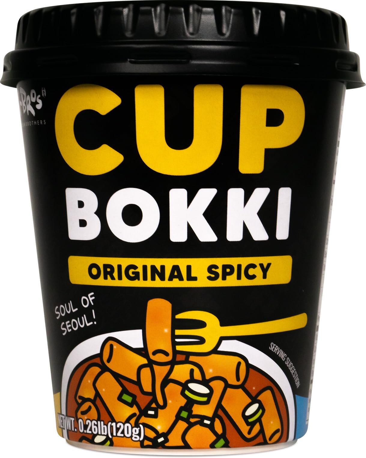Snapklik.com : CupBokki Korean Tteokbokki Rice Cakes, Spicy Flavor, 6 ...