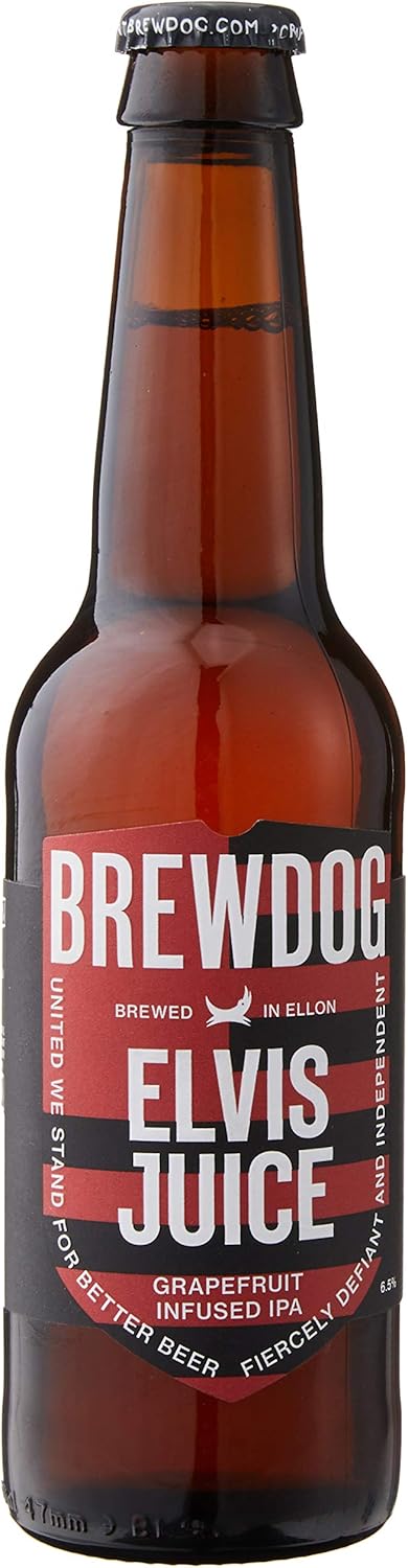 Brewdog Elvis Juice IPA Ale Bottles, 330 ml, 12-Count : Amazon.co.uk ...