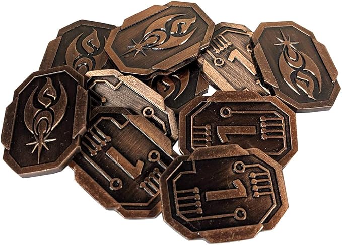 Amazon.com: The Broken Token Fantasy Coins - Sci-Fi 1 Credit Novelty ...