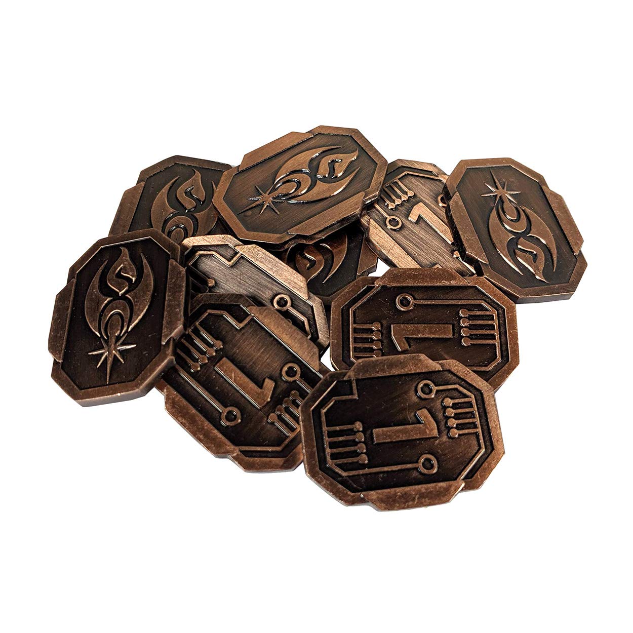 Amazon.com: The Broken Token Fantasy Coins - Sci-Fi 1 Credit Novelty ...