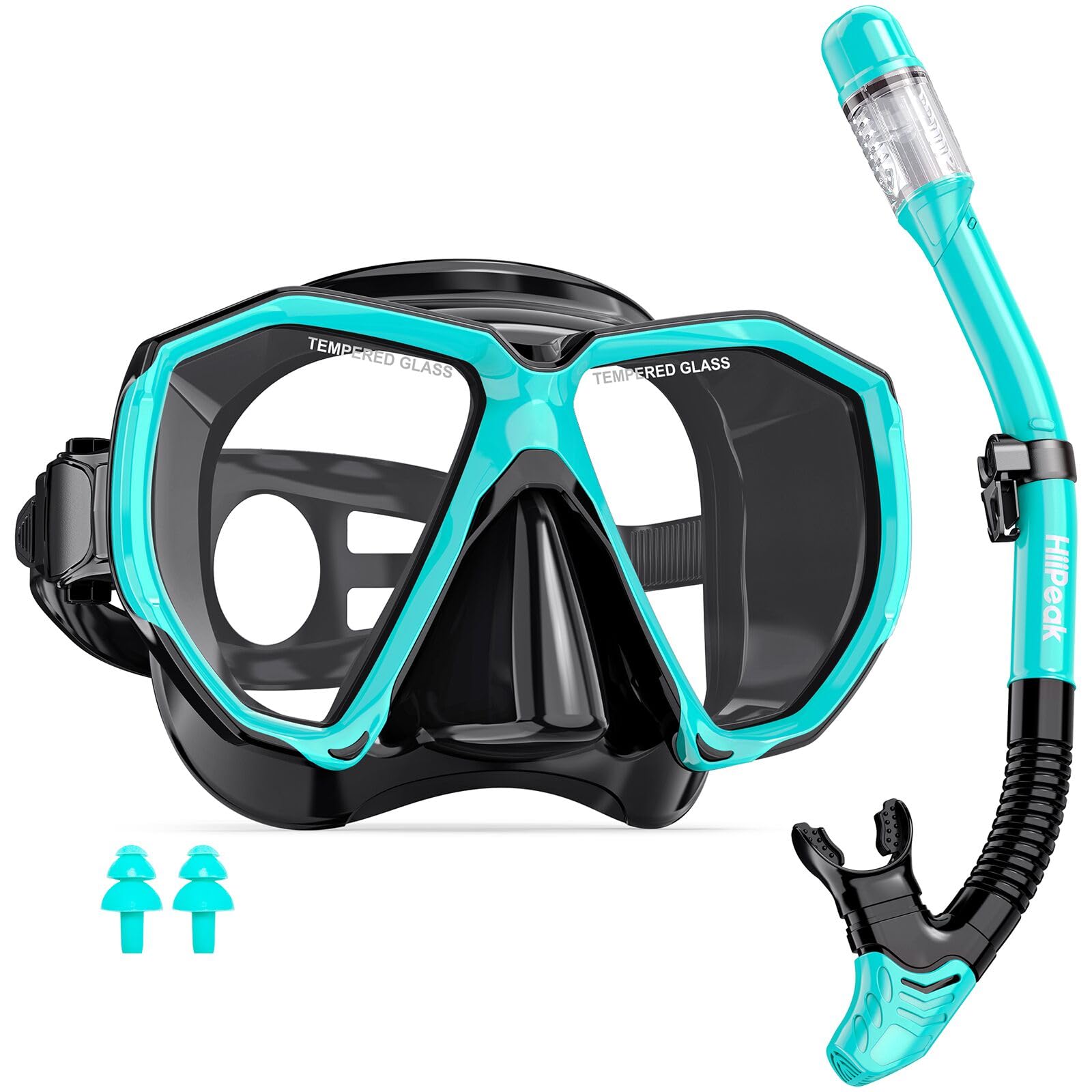 Snapklik.com : Snorkeling Gear For Adults, Dry Snorkel Set, Panoramic ...