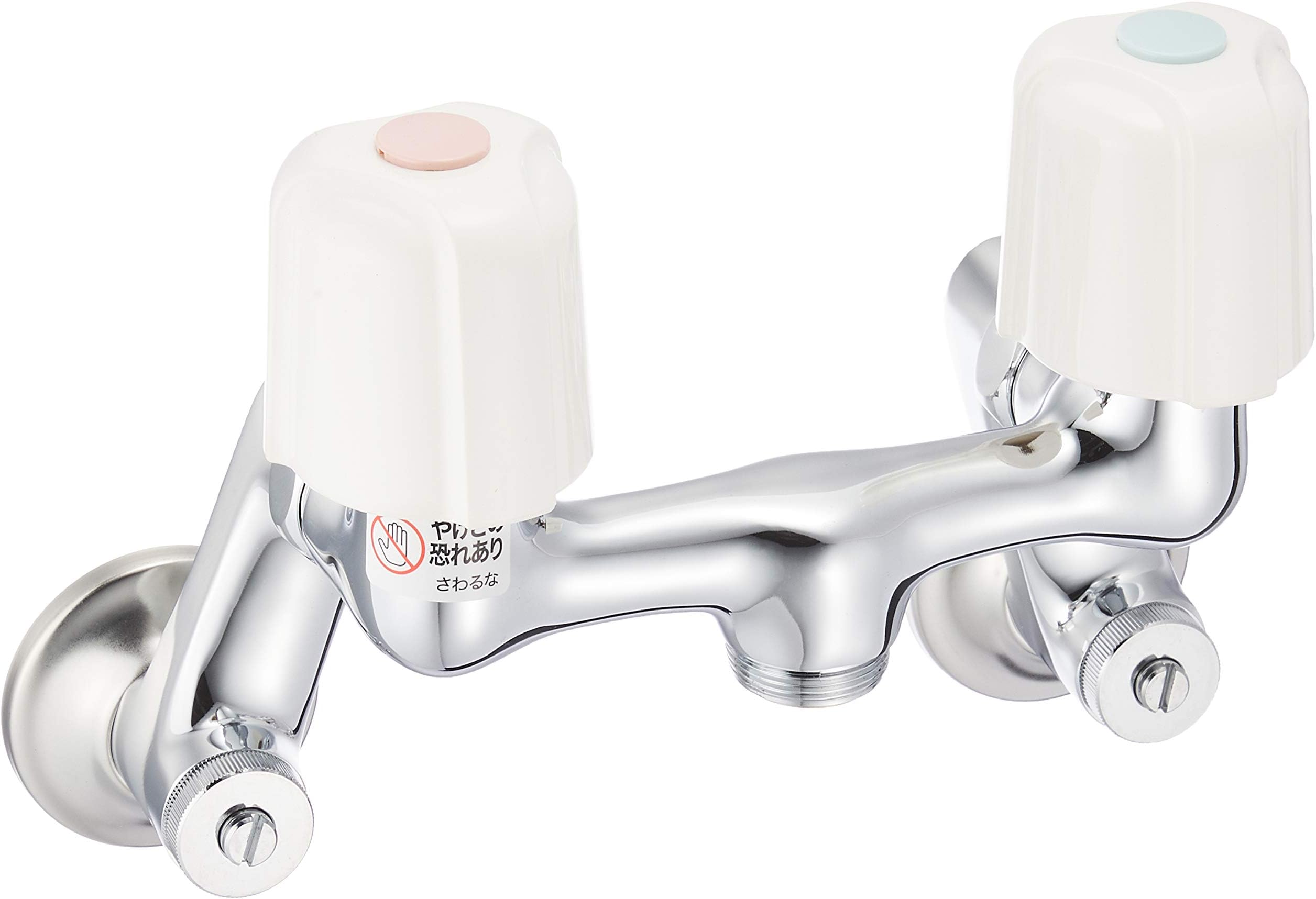 Amazon | KVK 2ハンドル混合栓 【KM13N2W】 | キッチン用水栓