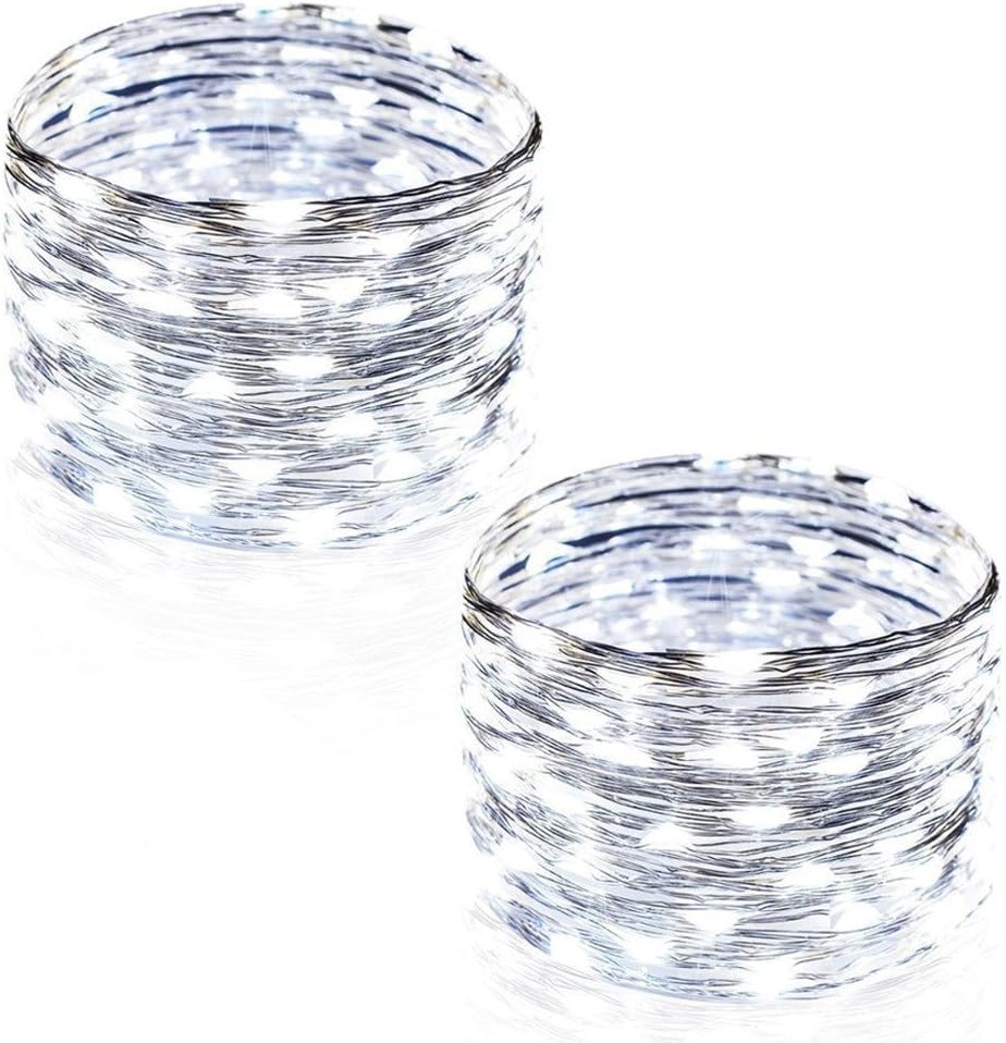 Amazon.com : String Lights, CrazyFire 2 Pack String Lights 33ft 100 LED ...