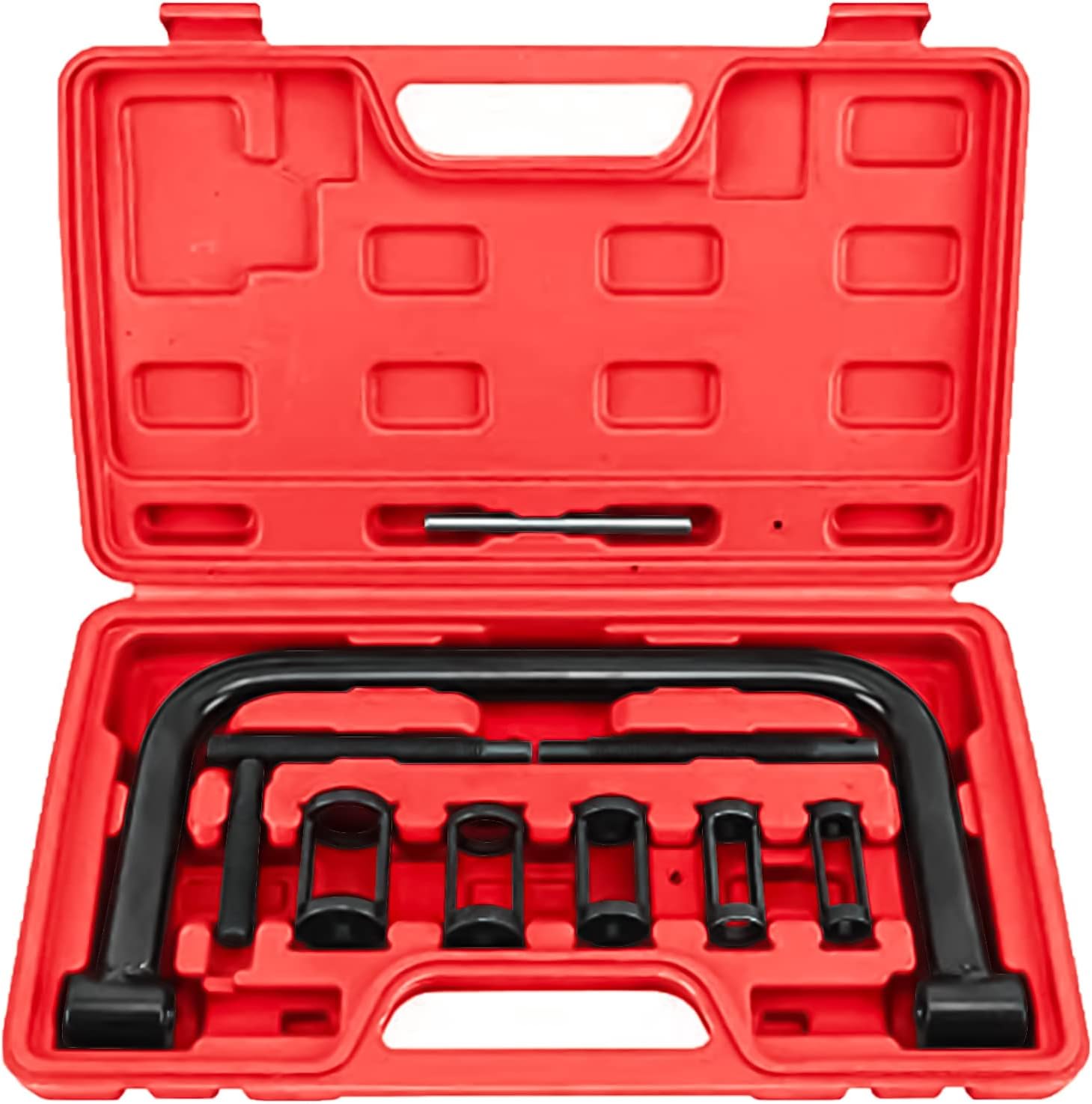 Amazon.com: 8MILELAKE Valve Spring Compressor C Clamp Service Tool Kit ...