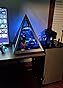 Amazon.com: Azza CSAZ-804V Pyramid Innovative PC Case W/RGB Fan, Black ...