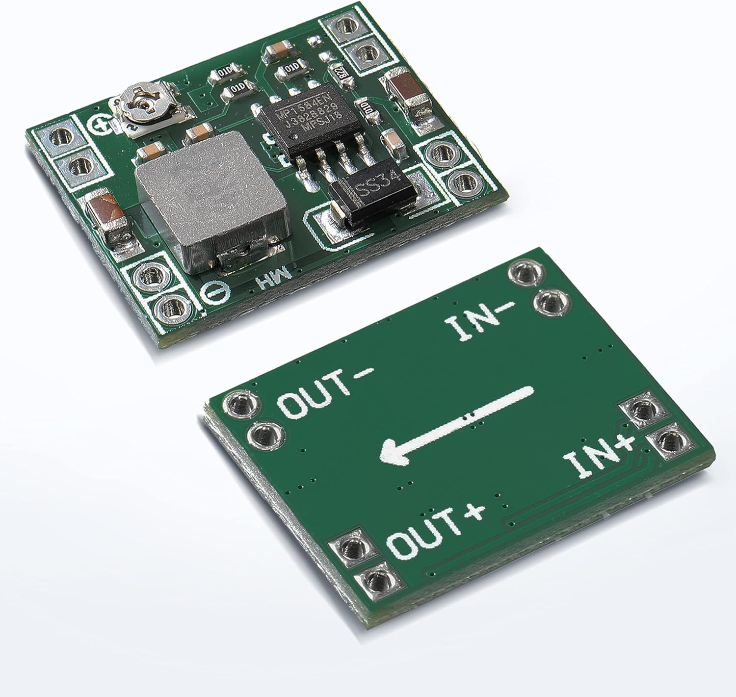 Electronics 6 Pack eBoot Mini MP1584EN DC-DC Buck Converter Adjustable Power Supply Module 24V ...