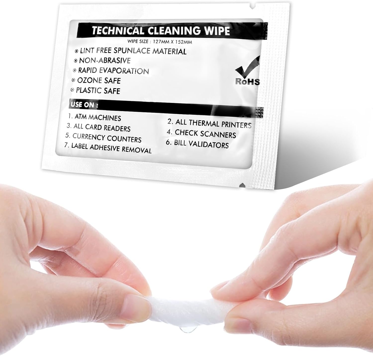Amazon.com: Technical Prep Pads Cleaning Wipes - 99.9% Electronic ...