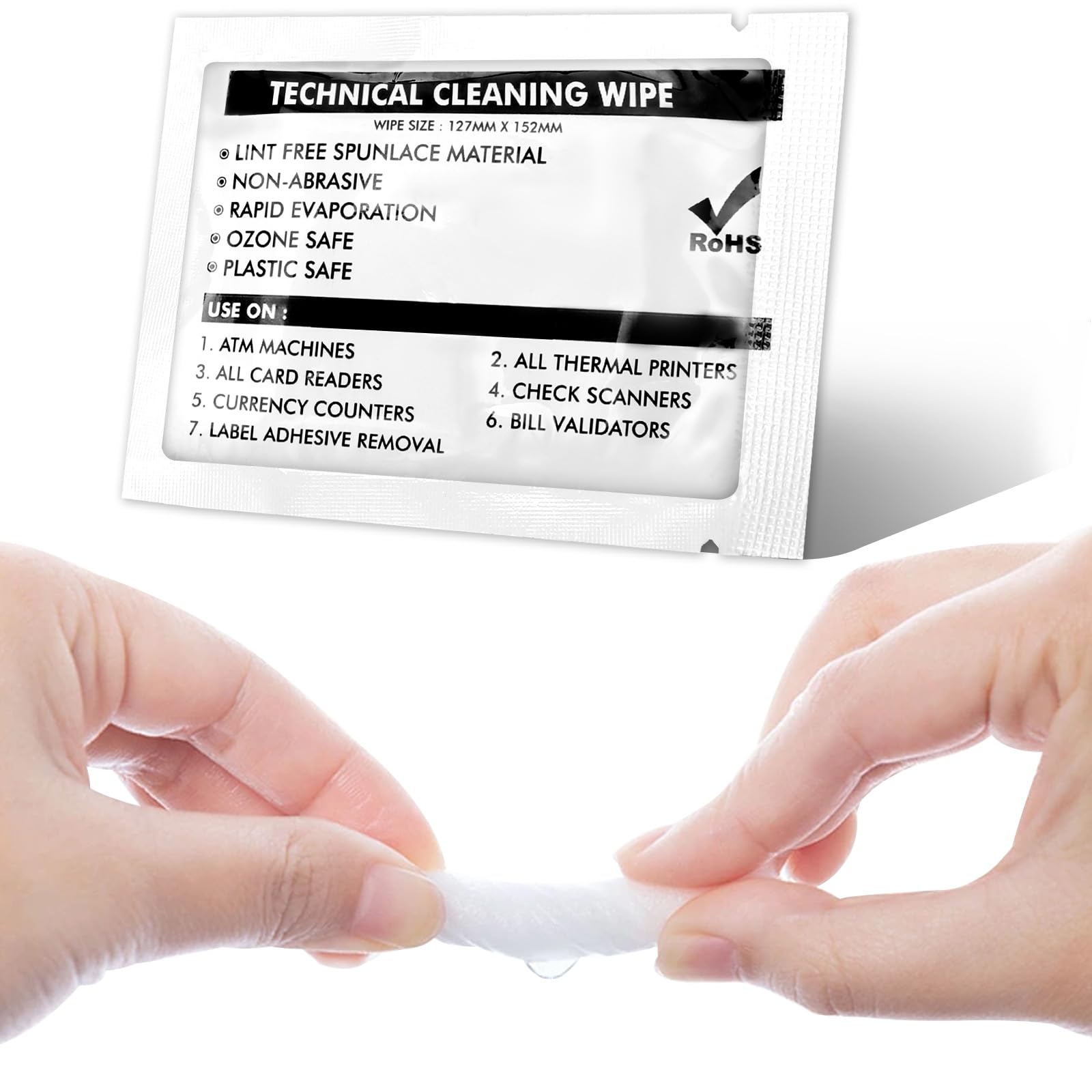 Amazon.com: Technical Prep Pads Cleaning Wipes - 99.9% Electronic ...