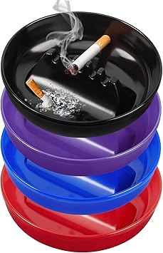 Amazon.com: Monoture Ash Tray for Cigarettes,Indoor/Outdoor Ashtray for ...