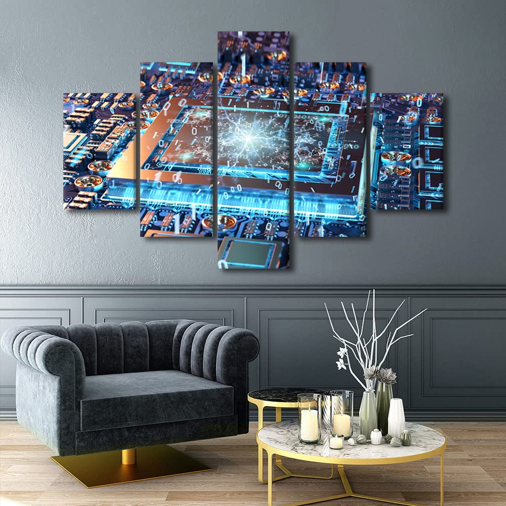 Amazon.com: Wall Decor Living Room Gpu Card Posters & Prints Large Wall ...
