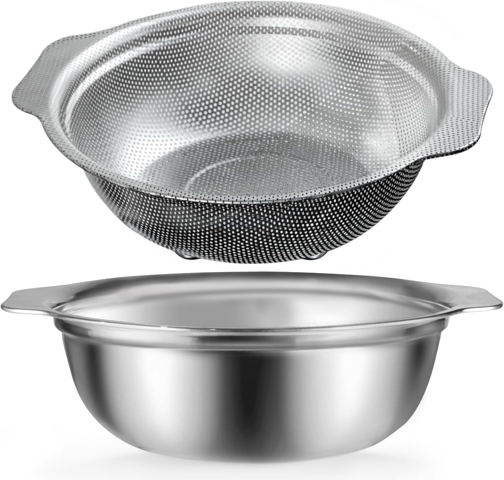 Amazon.com: FNT 304 Stainless Steel Colander, 1.5 Quart Strainers and ...