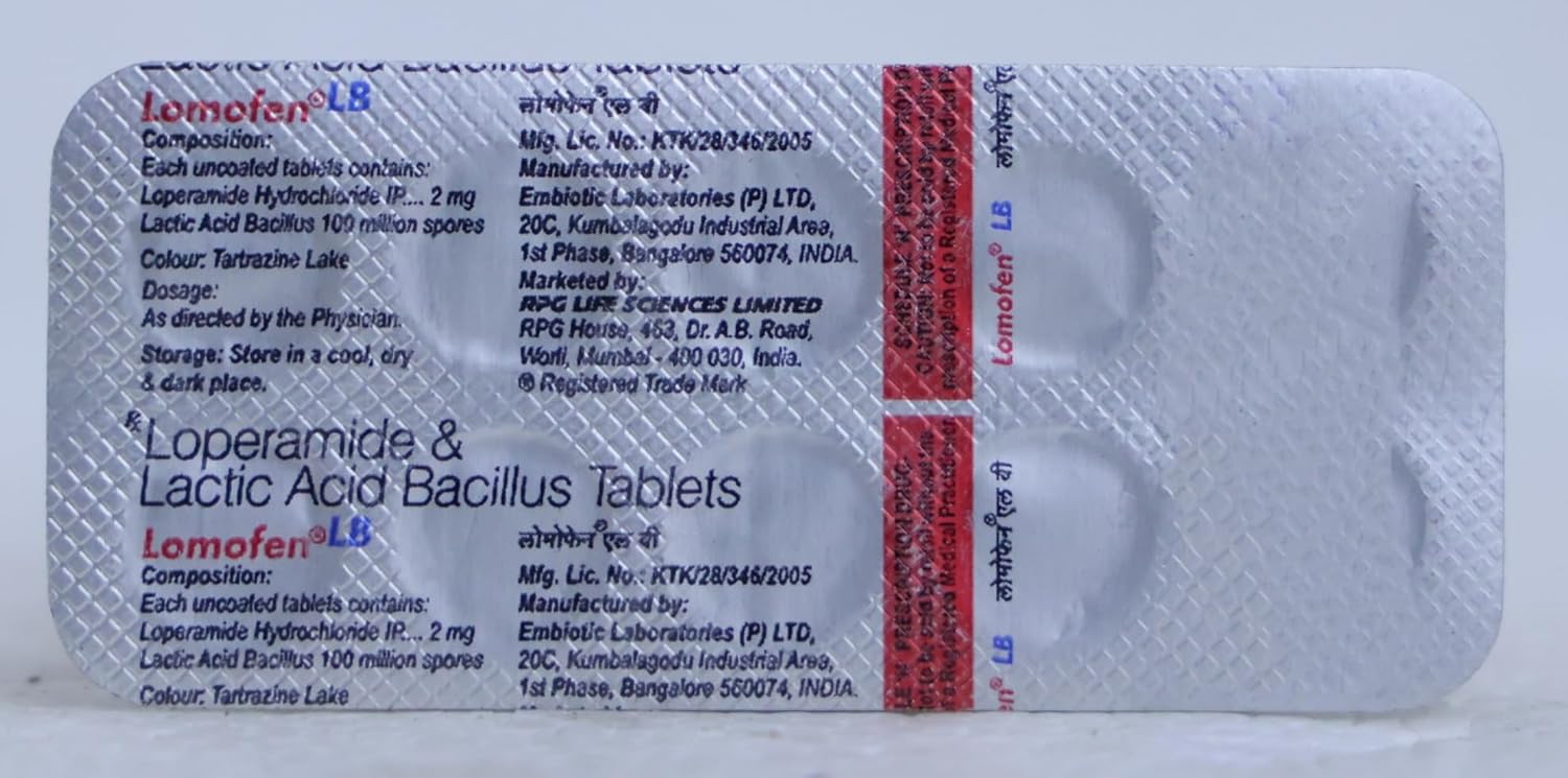 Lomofen LB - Strip of 10 Tablets : Amazon.in: Health & Personal Care