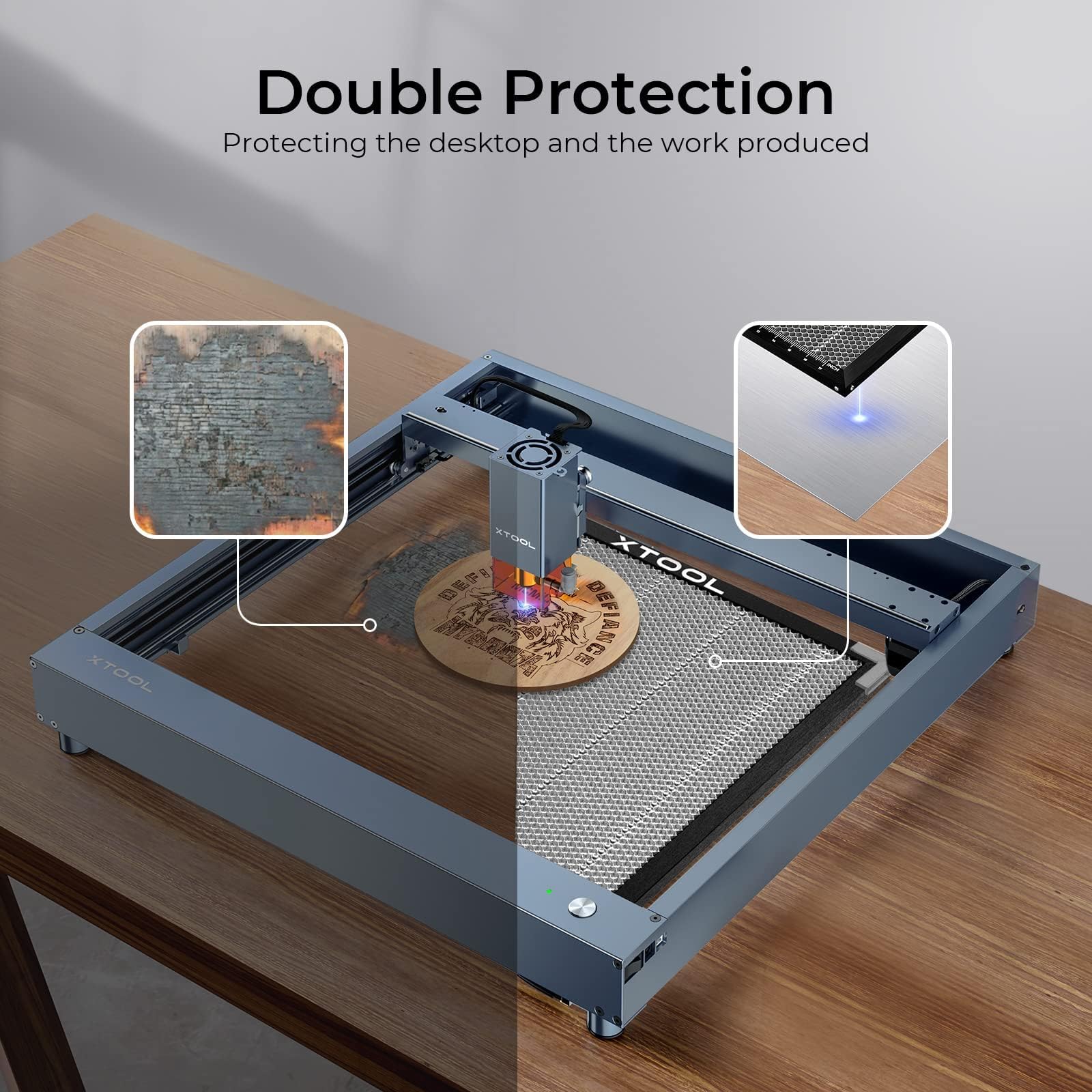 Snapklik.com : xTool Honeycomb Working Table, Soulmate For D1 Pro And ...