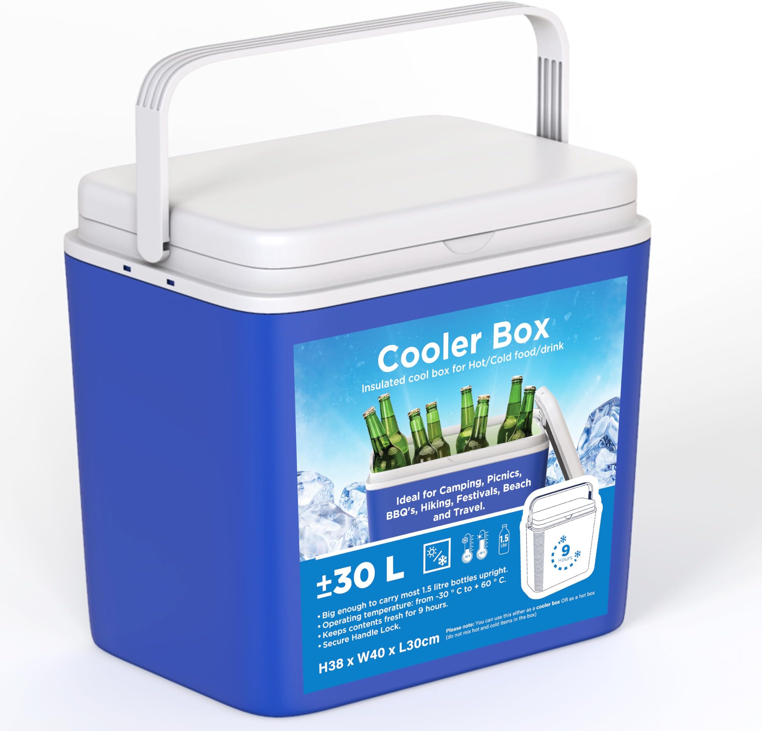 Thermos Cool Box - 32 L, Sky Blue : Amazon.co.uk: Home & Kitchen