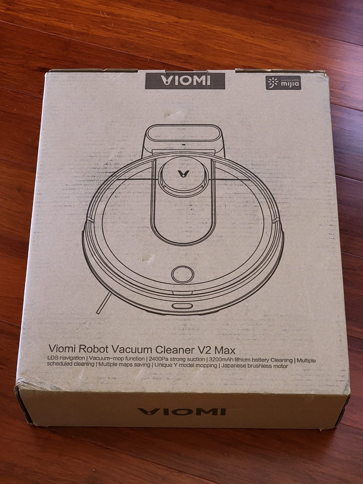 $50/mo - Finance VIOMI V2 Max Robot Vacuum and Mop Cleaner, Lidar ...
