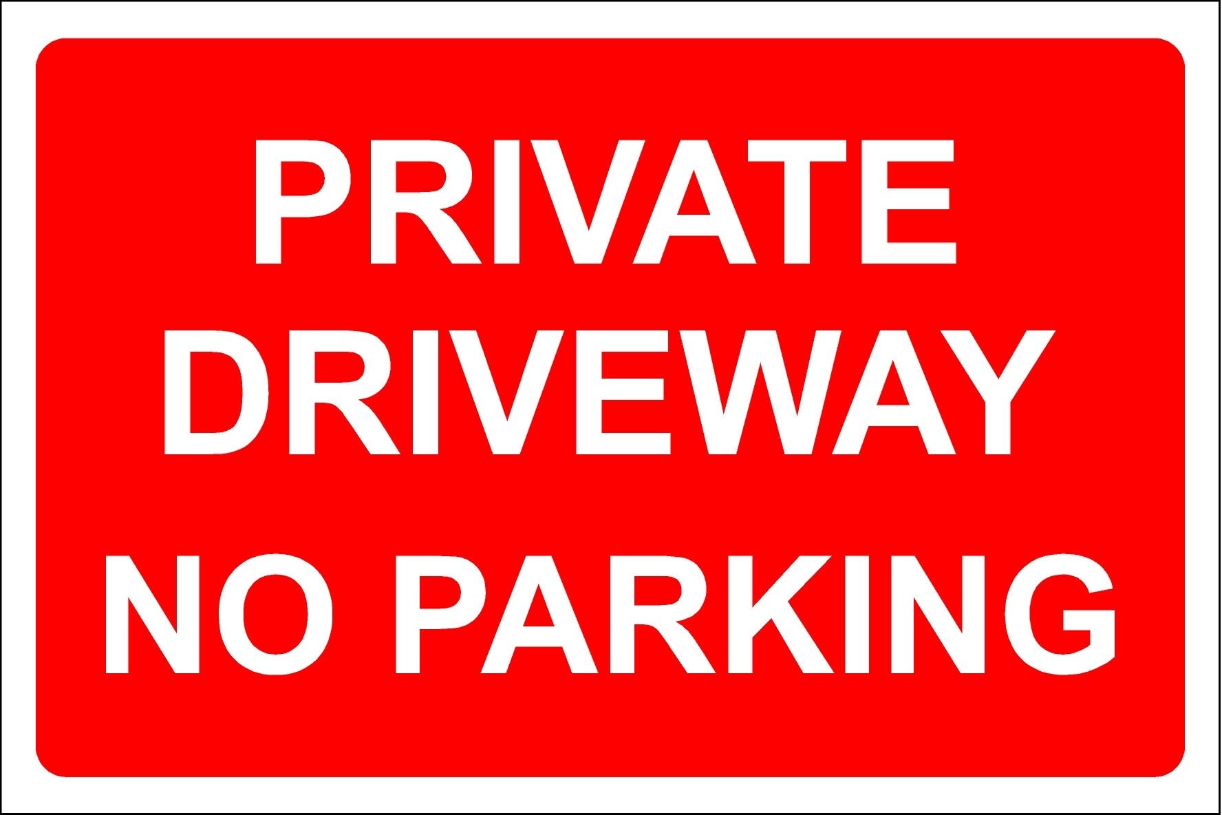 The Signal Range Pack of 2 rigid plastic signs 300mm x 200mm x 3mm ...