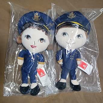 Amazon.co.jp: Emirates Airlines 2 Piece Plush Toy Set : Toys & Games