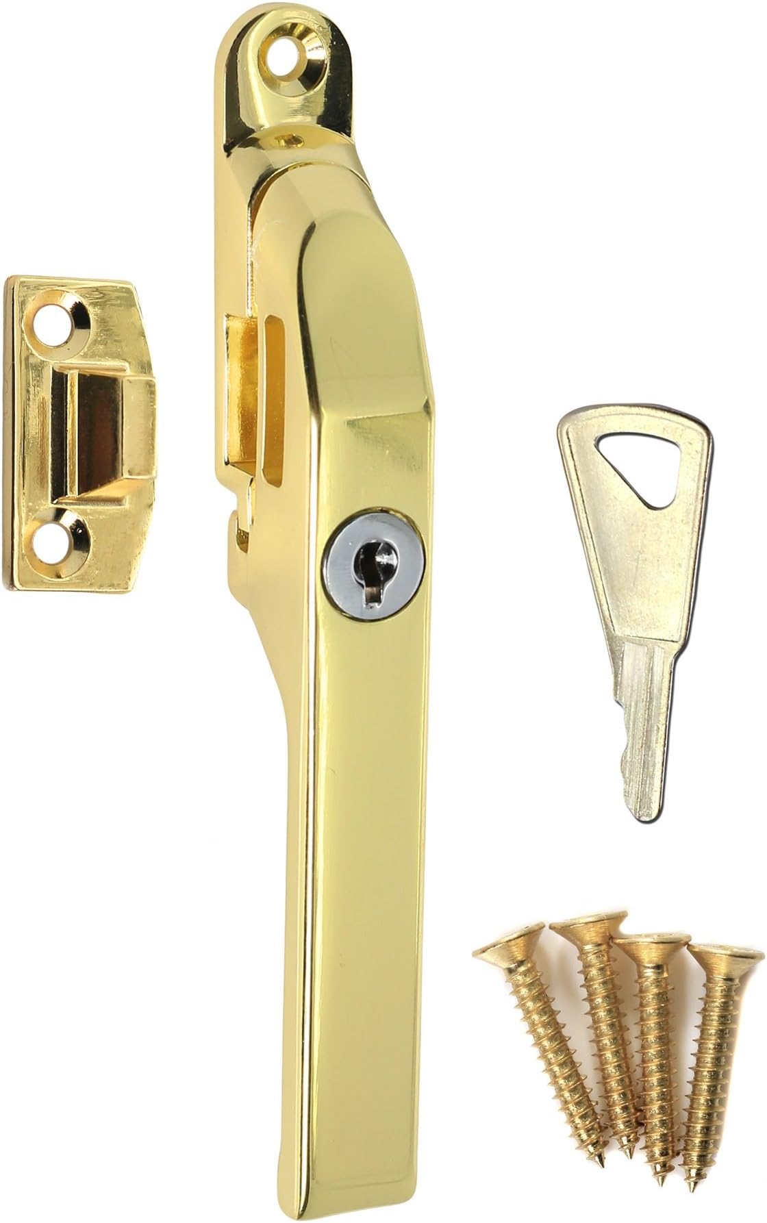 Window Locking Casement - Brass Window Handle Replacement Lock : Amazon ...