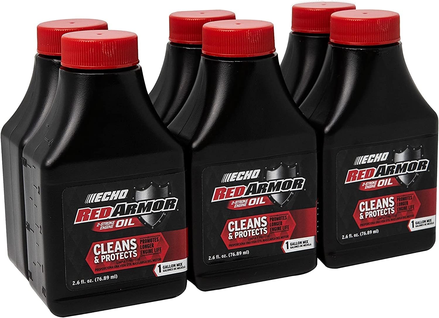 Amazon.com: Shindaiwa Red Armor Engine Oil 6 Pack 1 Gallon Mix : Automotive
