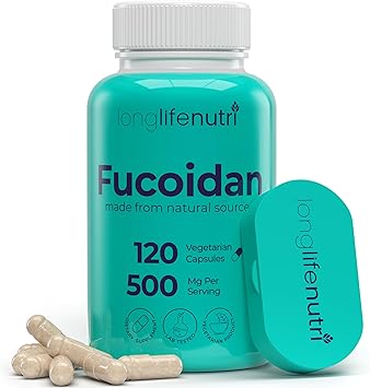 Amazon.com: Fucoidan 500mg – Brown Seaweed Extract Supplement from a ...