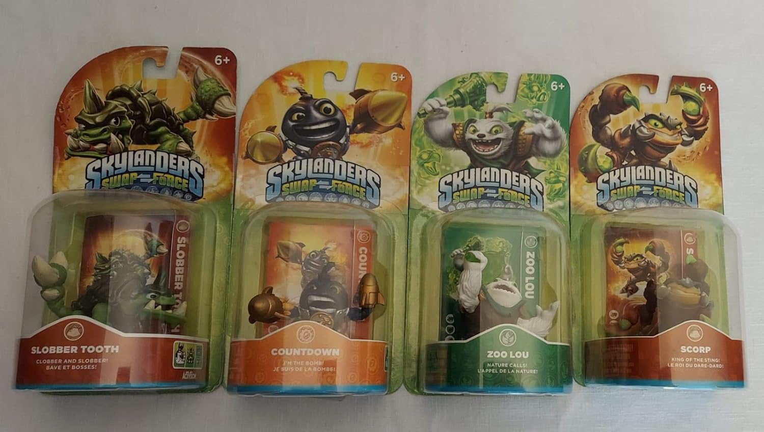 Amazon.com: Skylanders 4 Swap Force Adventure Characters, Scorp ...