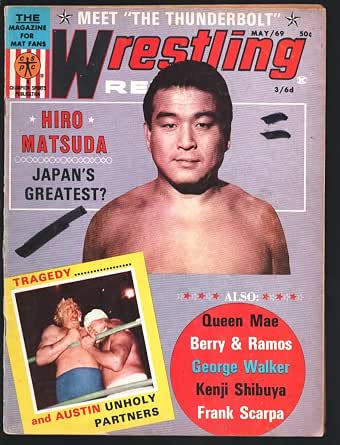 Wrestling Revue 5/1969-Hiro Matsuda-Mike Dibiase-Thunderbolt Patterson ...