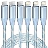 Amazon.com: [MFi Certified] iPhone 16 Charger Cord 6FT, 2 Pack 60W USB ...