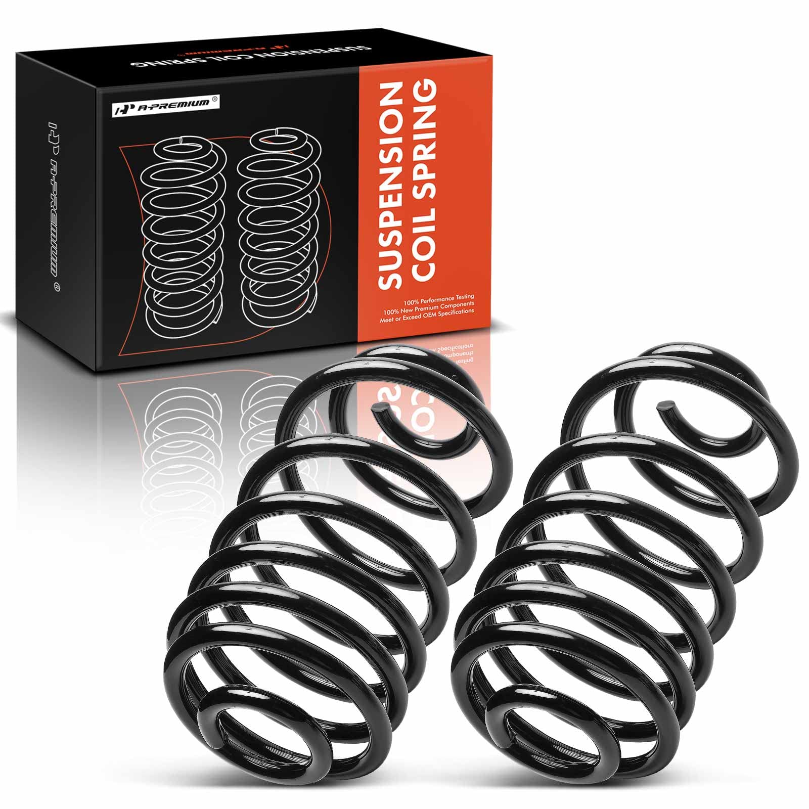 A-Premium 2Pcs Rear Suspension Coil Spring Set Compatible with ...