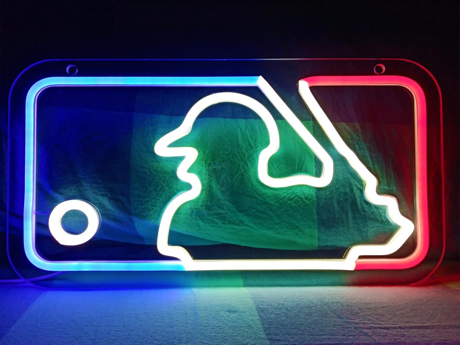 Amazon.com : Baseball Neon Sign,Dimmable Baseball Sport Led Light for ...