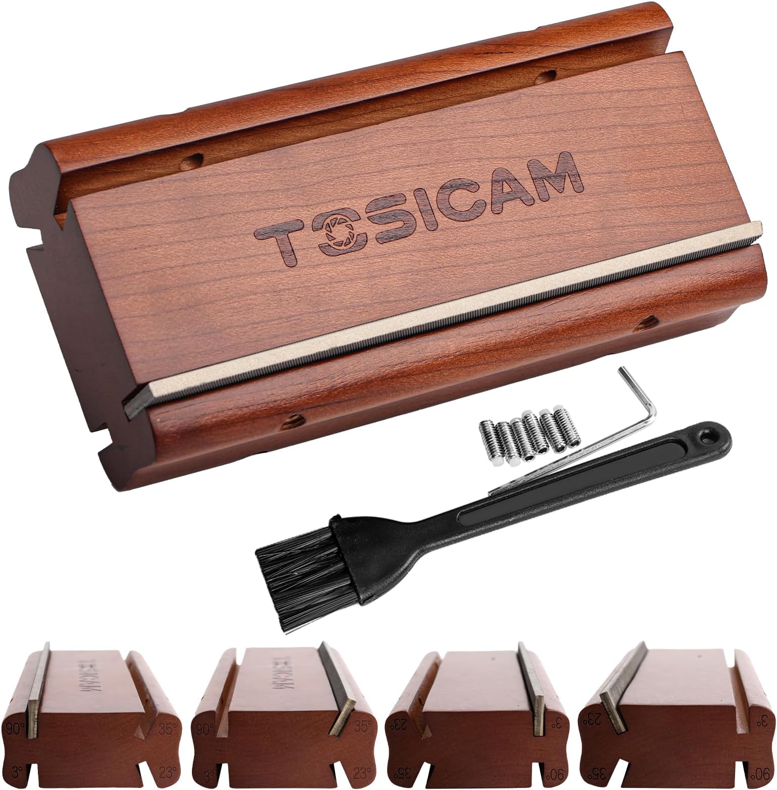 Amazon.com: 3/23/35/90 Degree Guitar Fret End Beveling File, 4 in 1 ...