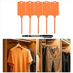 Blank Waterproof Plastic Tags for Labeling, Reusable Luggage Hanging ...