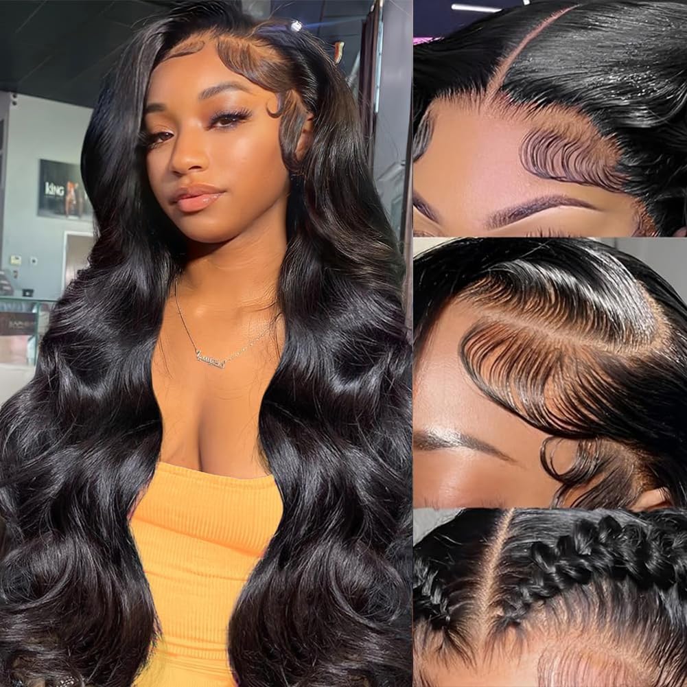 Perruque Bresilienne Cheveux Humain 13x6 Lace Body Wave Perruque Femme ...