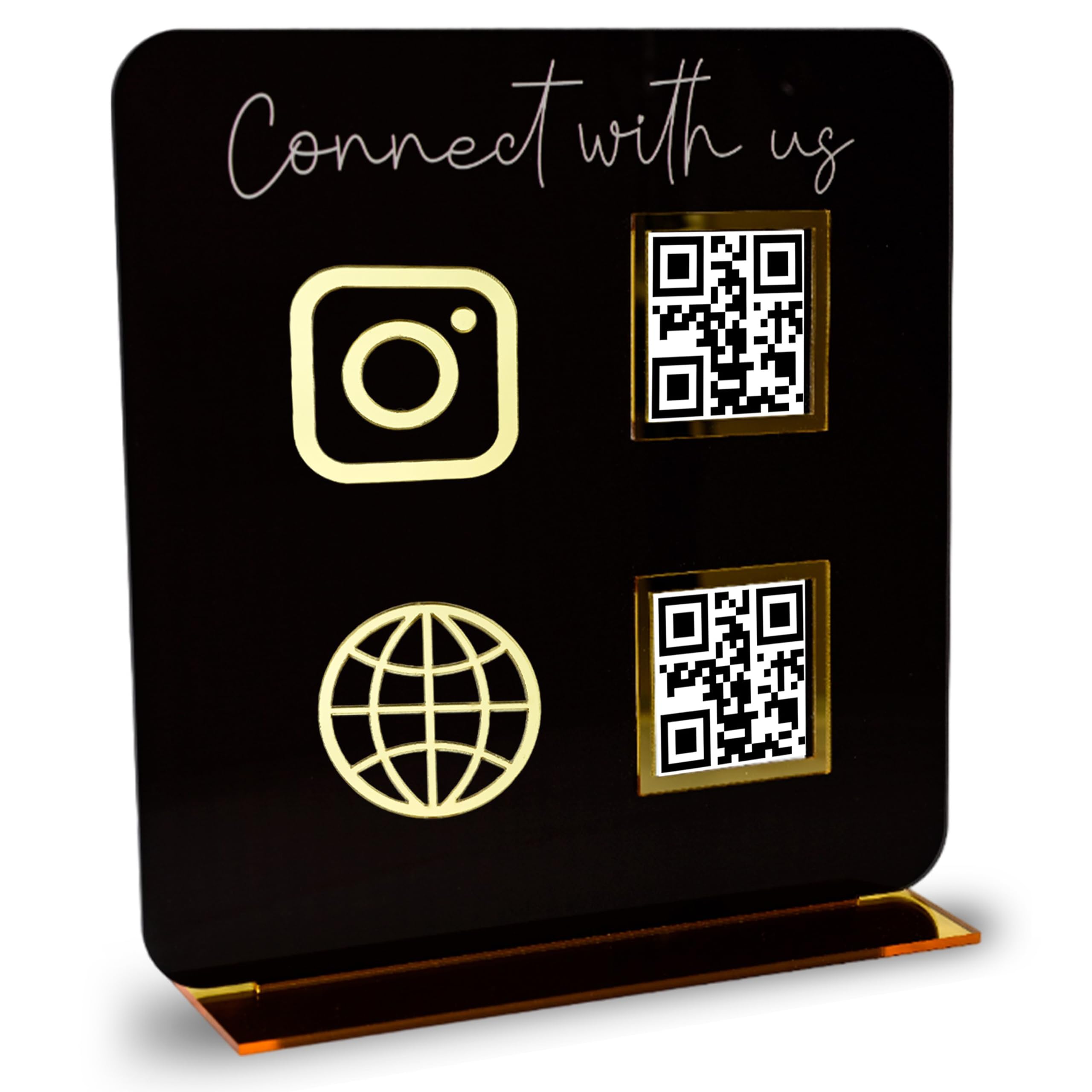 Amazon.com: Skywin-QR Code Sign for Business, Social Media Cash App QR ...