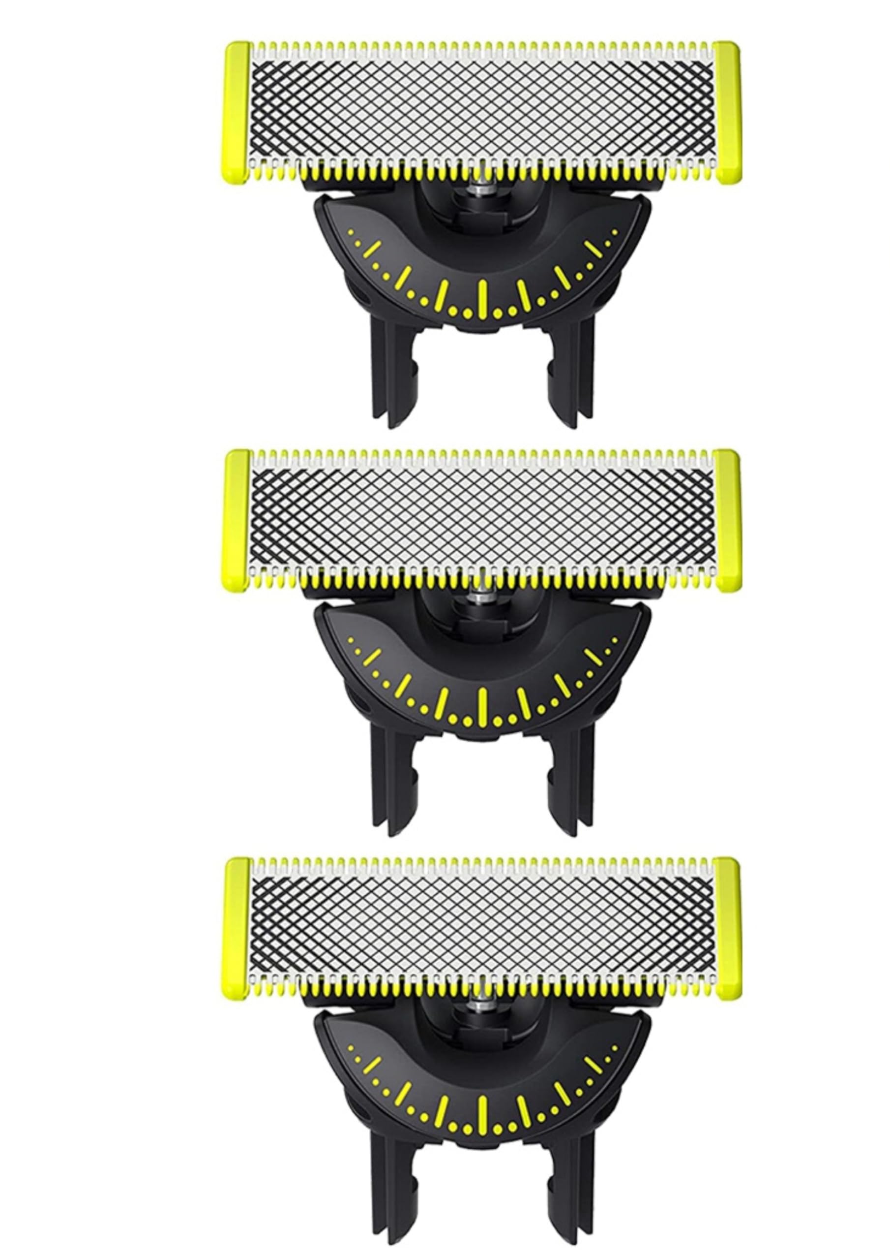 3-Pack | Upgraded Replacement Razors for OneBlade Electric Shaver | 360 ...