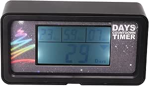 Amazon.co.jp: Day Countdown Timer, Clock Hour, Minute, Second, Digital ...