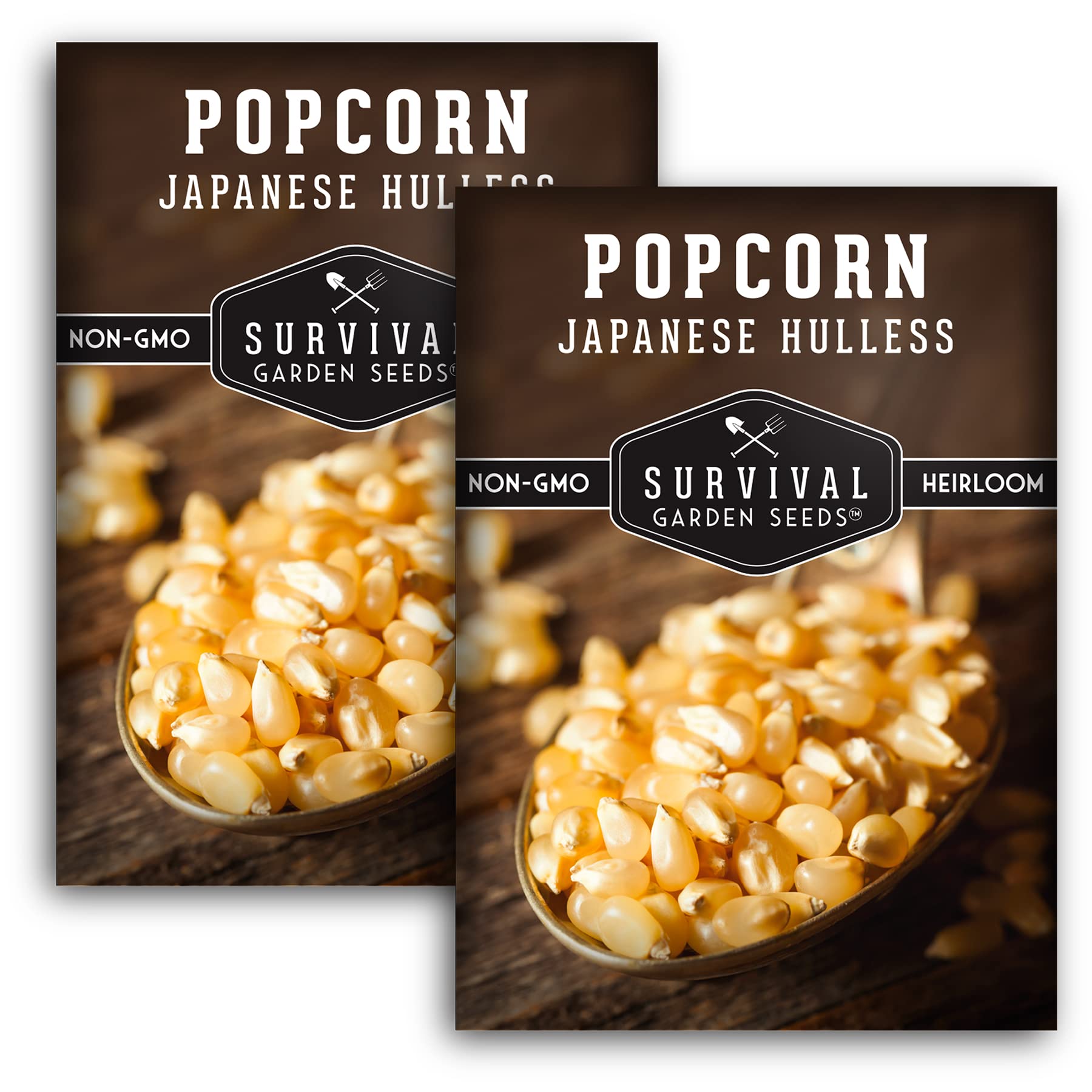 Amazon.com: Survival Garden Seeds - Japanese Hulless Popcorn Seed for ...