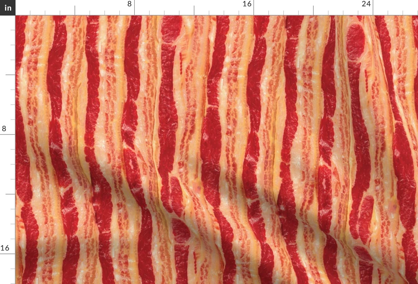 Bacon Pattern Fabric