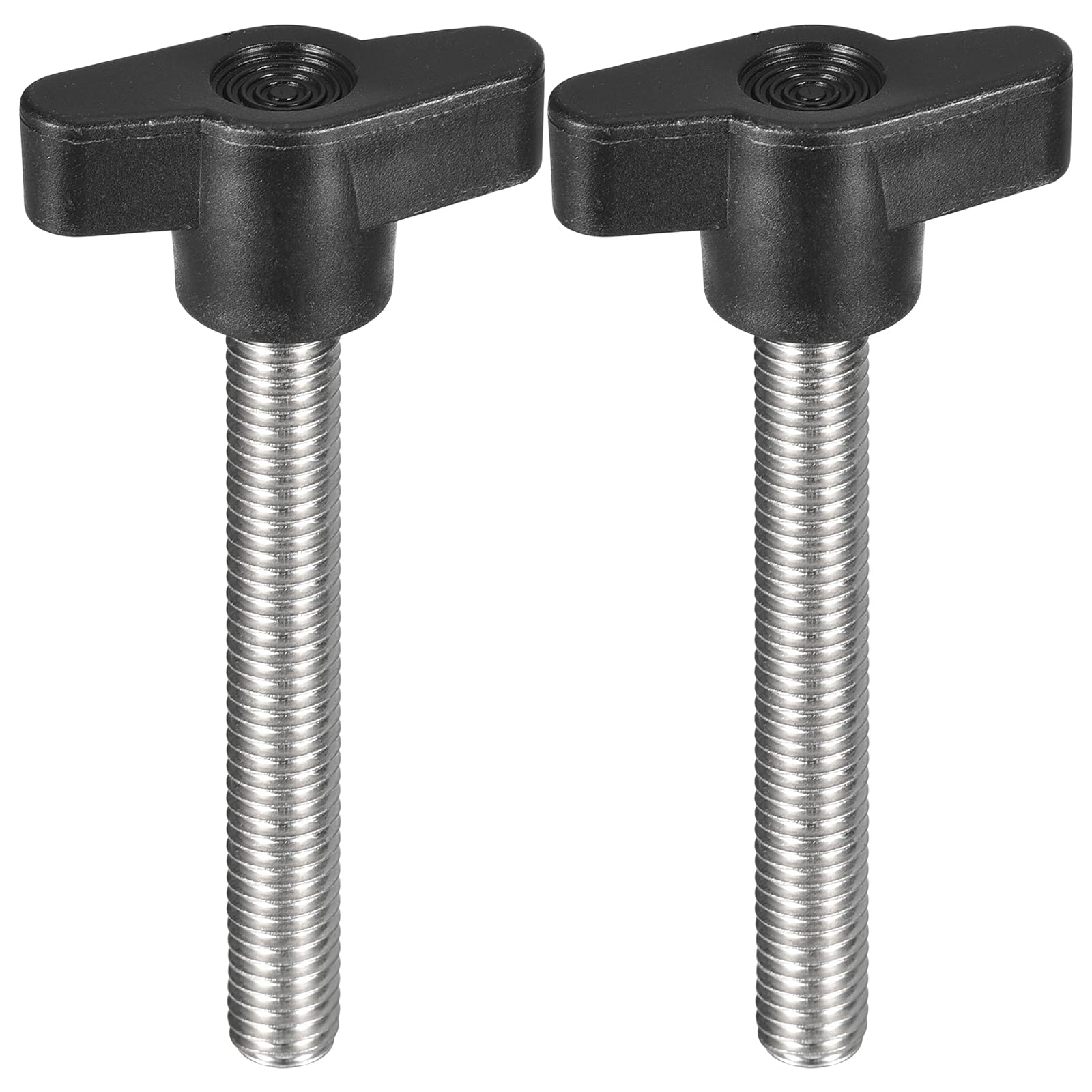 Snapklik.com : Uxcell 2Pcs Clamping Screw Knob, M8 X 60mm Metric 304 ...