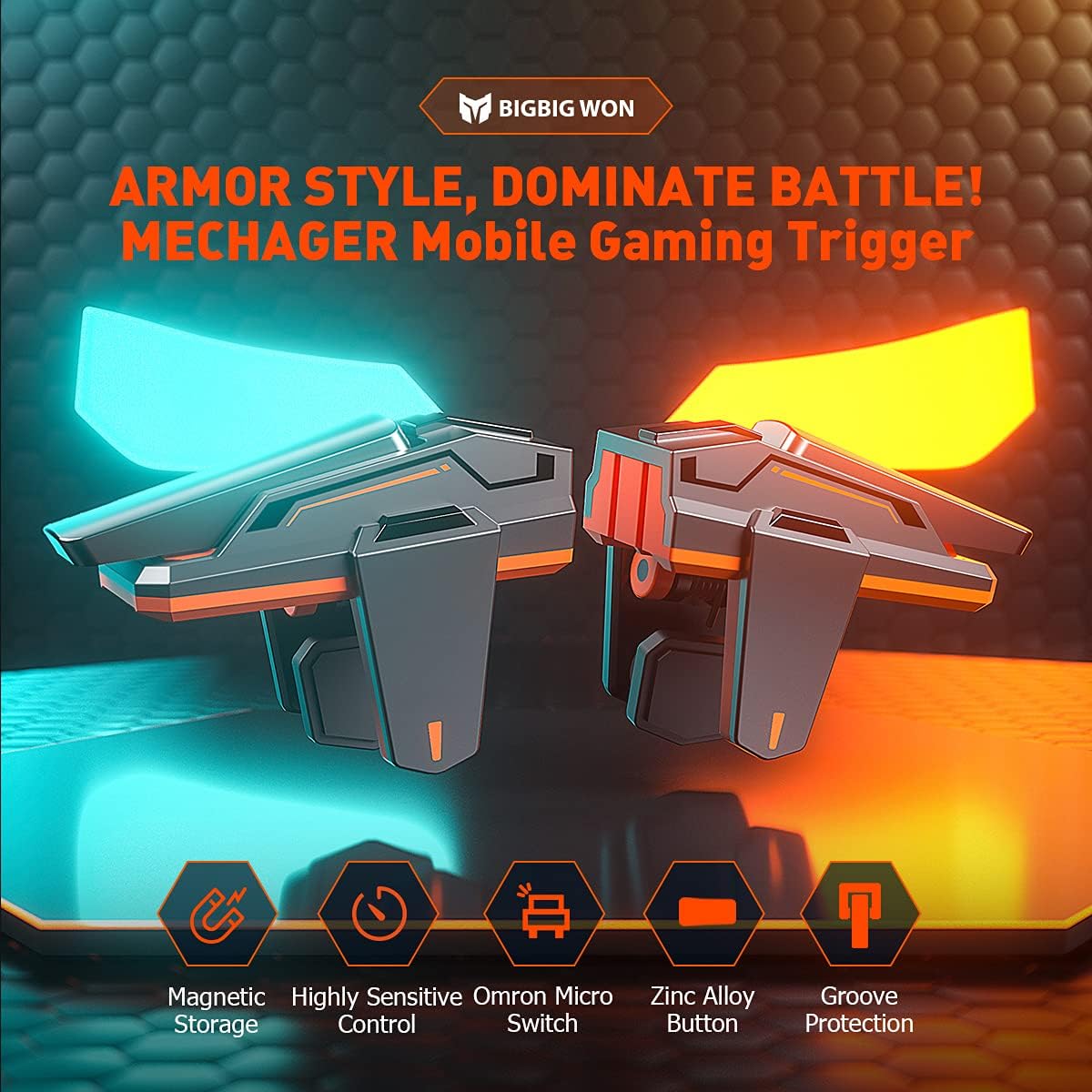 Mobile Game Triggers,BIGBIG WON PUBG/COD Mobile Game Controllers ...