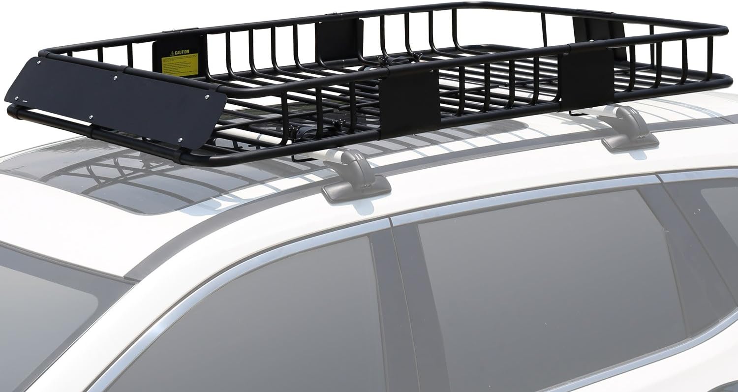 Amazon.com: CargoLoc 2-in-1 Hitch Mount and Roof Top Cargo Carrier, 48 ...