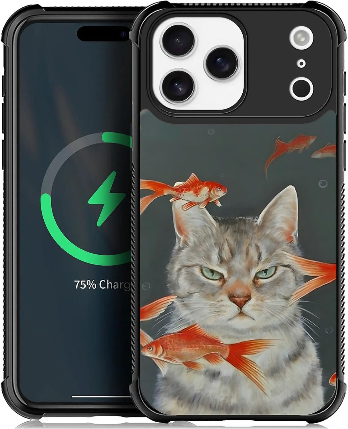 Amazon.com: Goodsprout Case Compatible with iPhone 17 Pro Max,Angry Cat ...