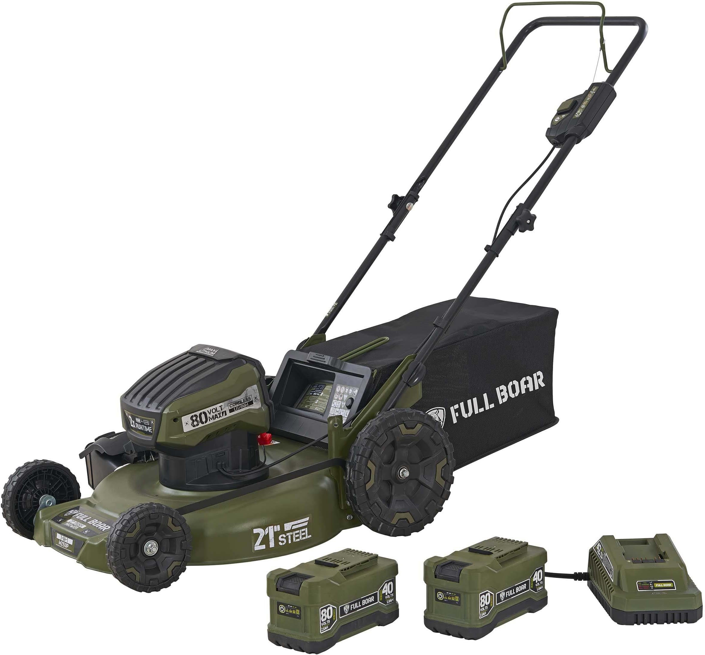 Amazon.com : FULL BOAR 80V Brushless 20 in. Cordless Battery Walk ...