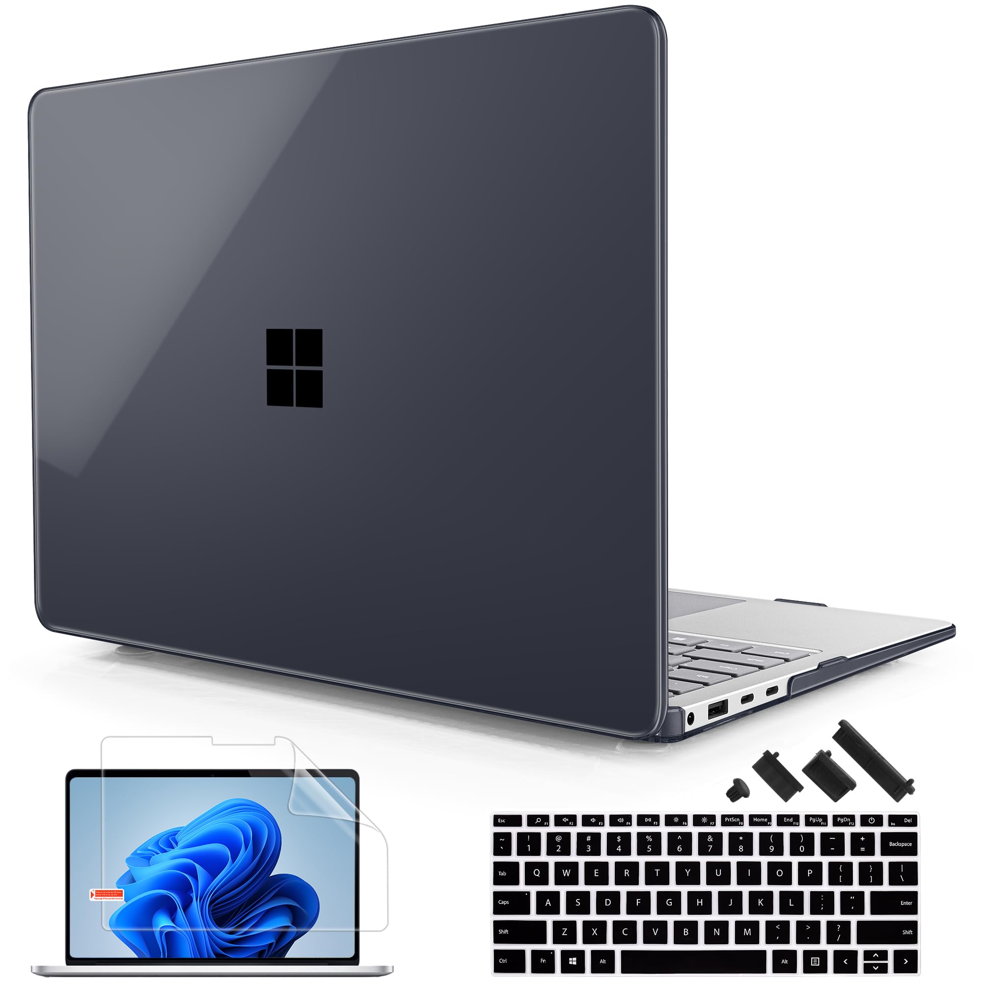Amazon.com: Lepeoac Case for Microsoft Surface Laptop 13.8 inch, 2024 ...