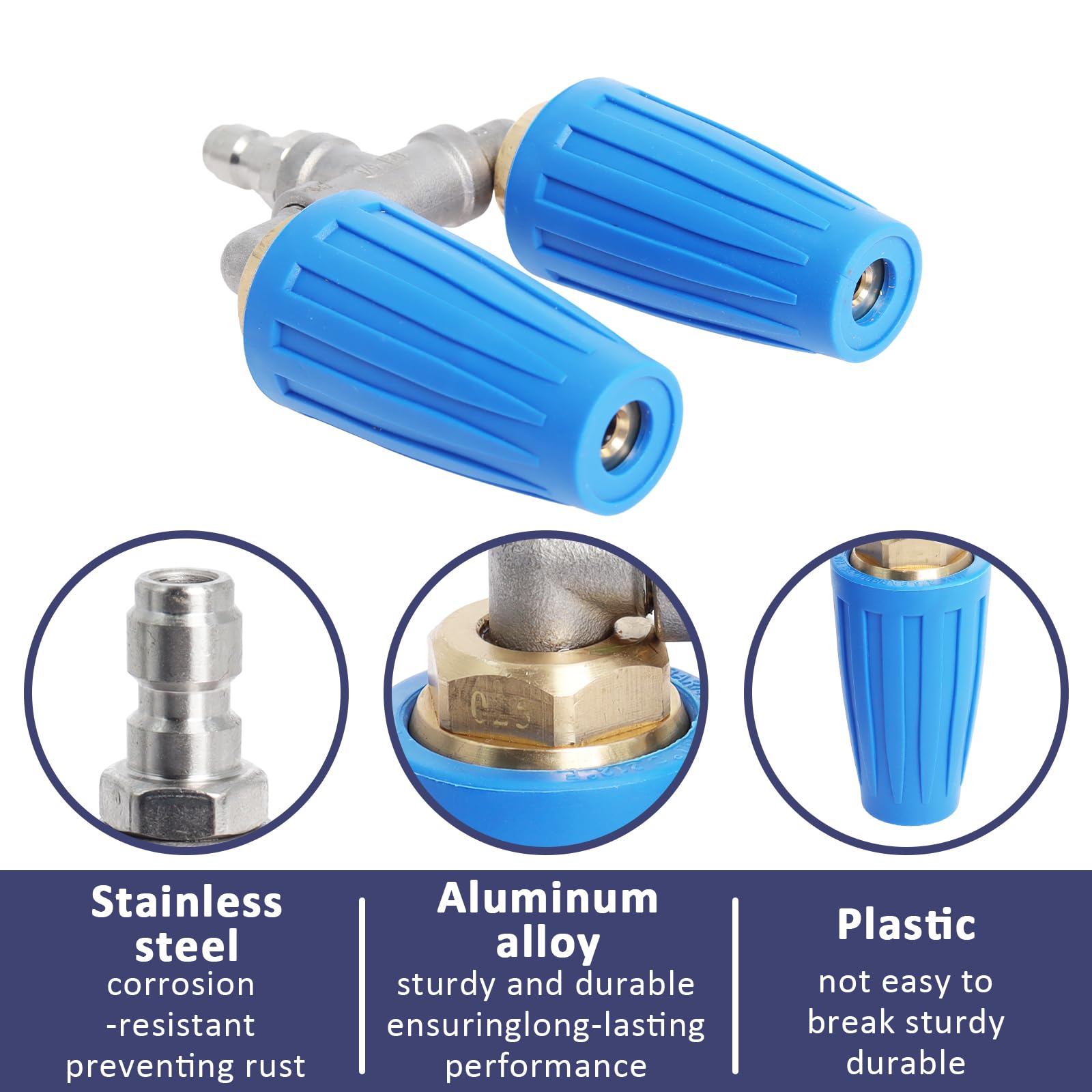 Snapklik.com : Dual Turbo Nozzle Tip For Pressure Washer,Twin Turbo ...