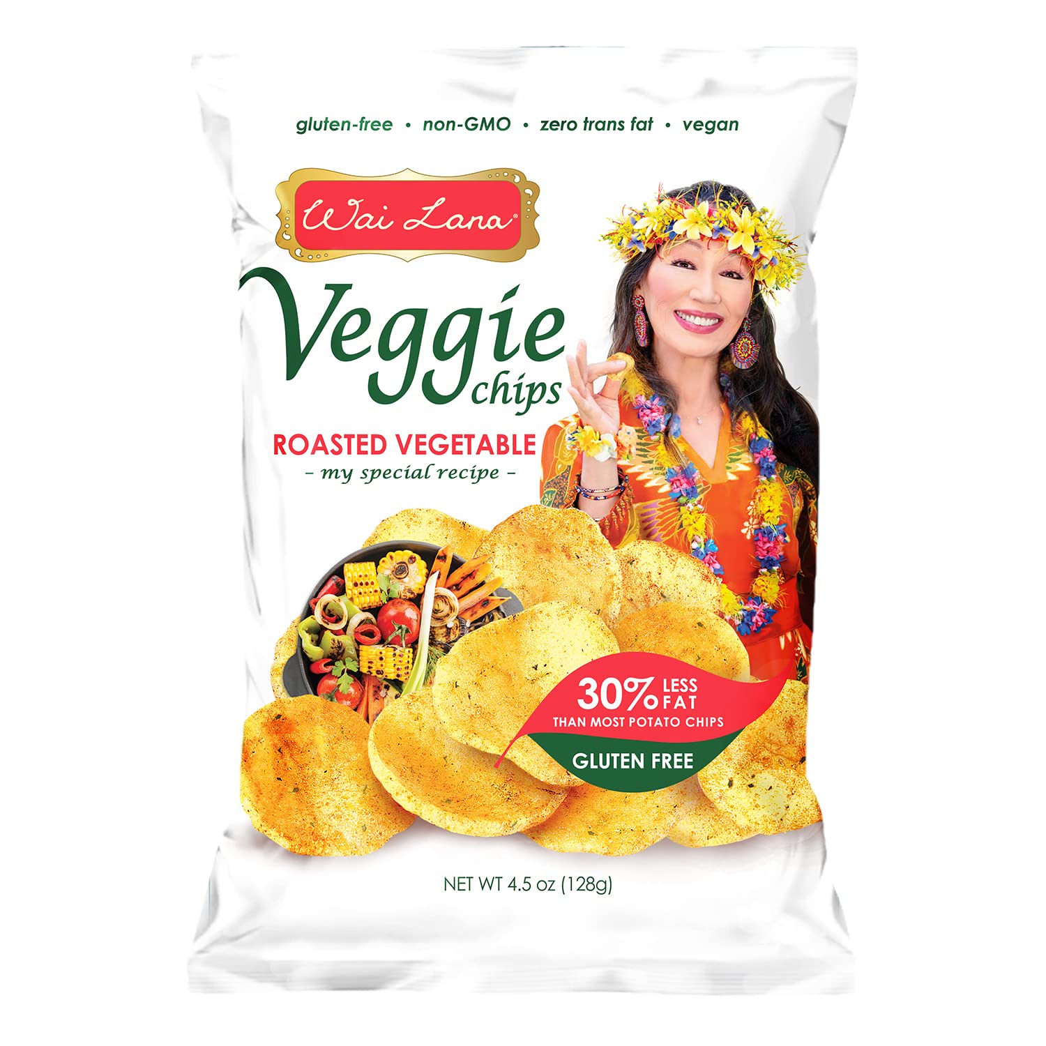 Amazon.com: Wai Lana Veggie Chips - Gluten Free, Non-GMO, Vegan, Zero ...