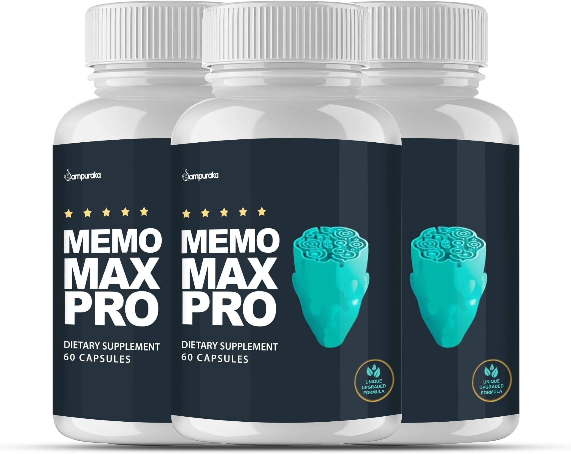 Amazon.com: Memo Max Pro Advanced Formula Supplement 3 Packs 90 Days ...