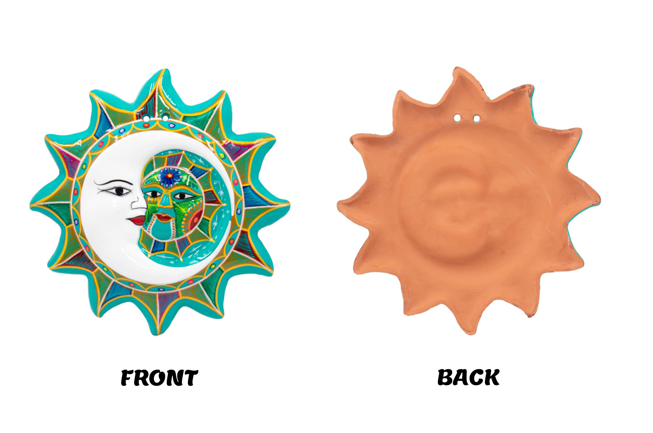 Snapklik.com : Fiesta Brands Sun And Moon Decor Mexican Wall Art ...