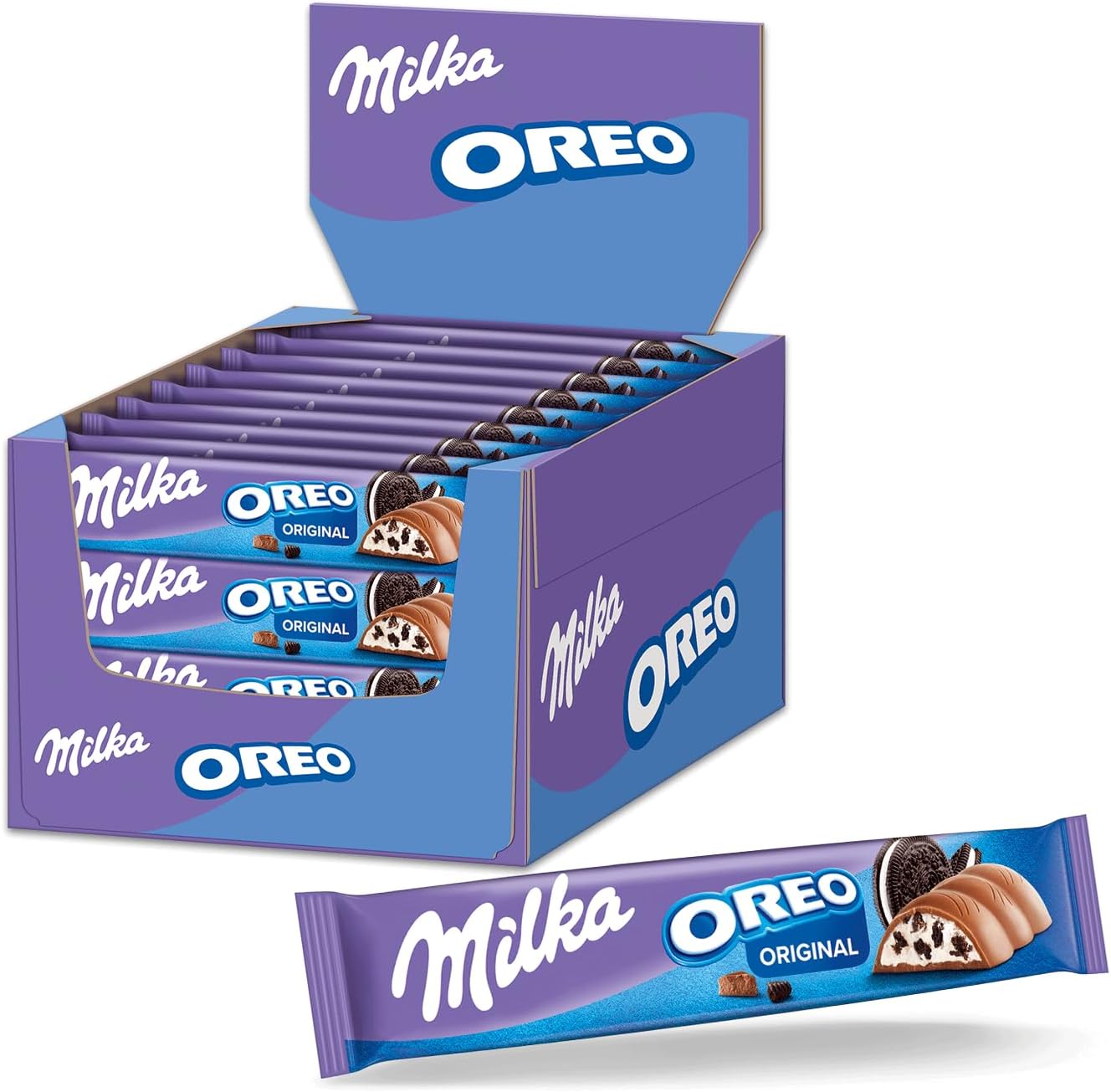 Amazon.com : Milka Chocolate Oreo, Large Bar 300g (Oreo) : Grocery ...
