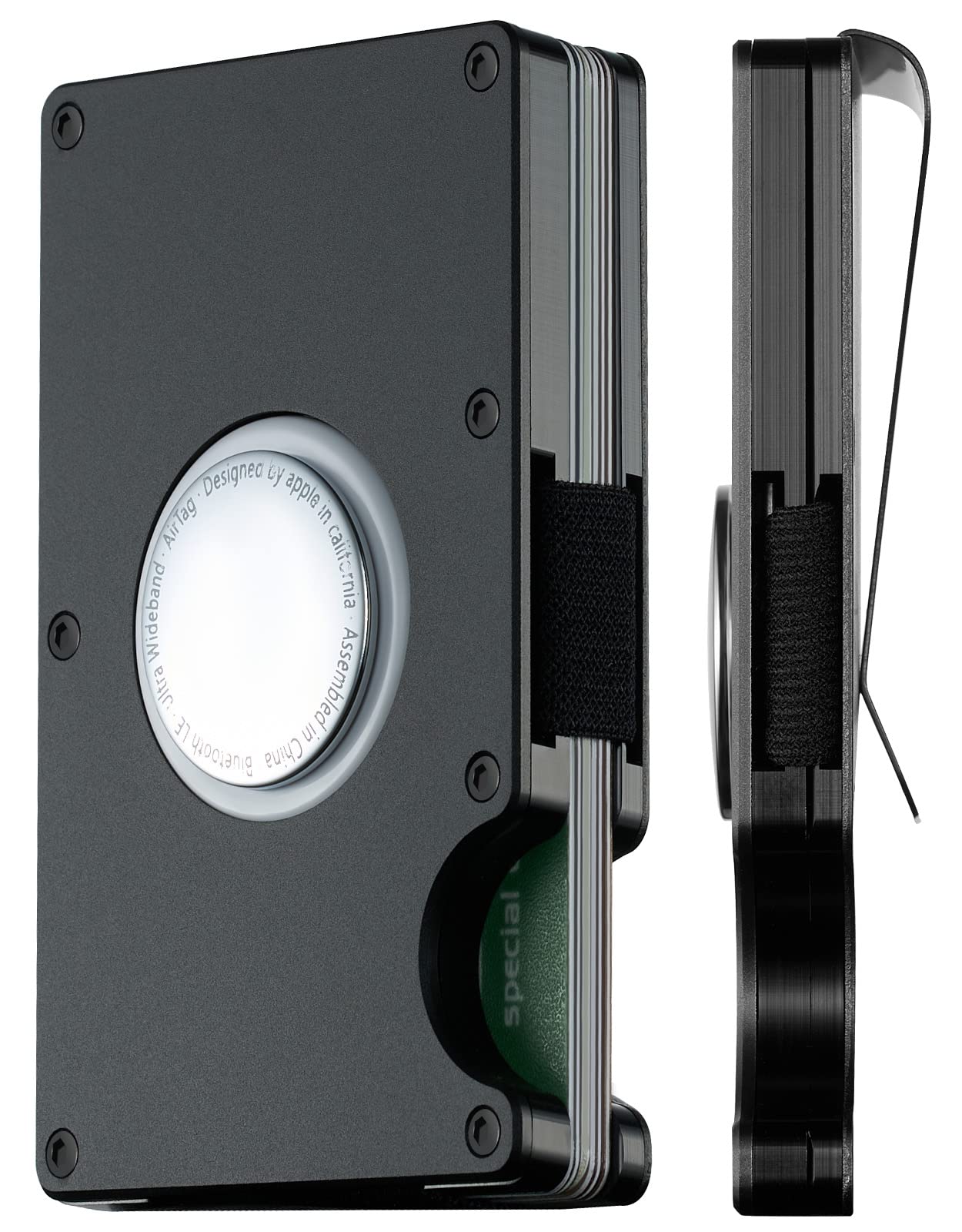 furid Air Tag Wallet Men(No Airtag), Metal Wallet, Mens Wallet with ...