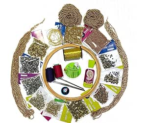 LECRAFT Aari Kit - 20 Items for Beginners to Master The Art of Aari ...